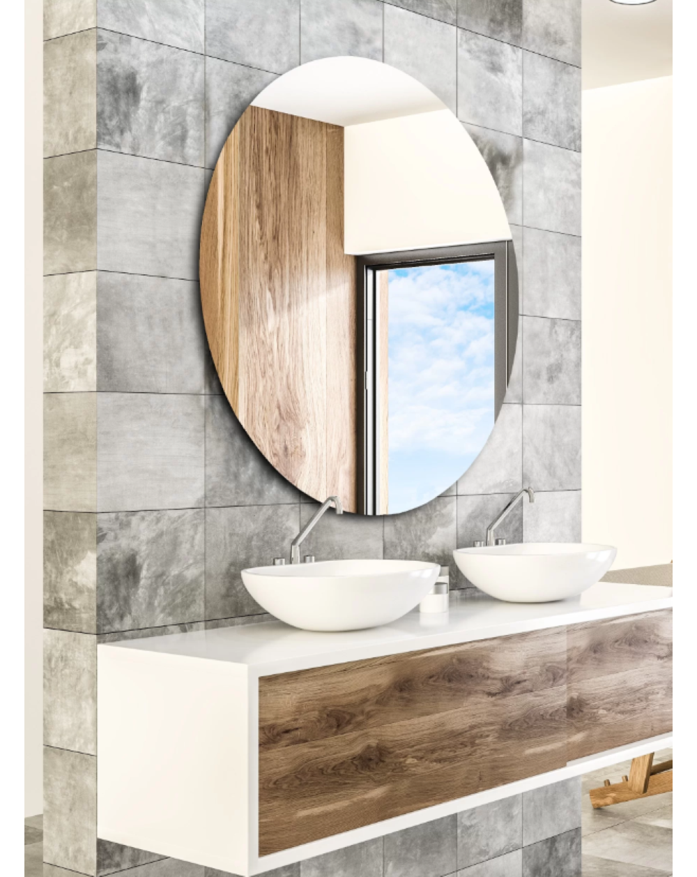 Apvalus veidrodis Alasta | Apvalūs veidrodžiai